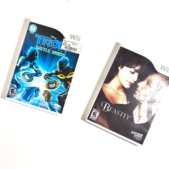 Nintendo | Video Games & Consoles | Wii Beastly And Wii Disney Tron ...